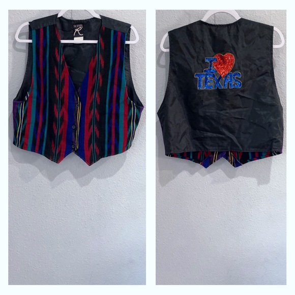 Vintage | Tops | Vintage Roper Cowgirl Western Boho Embroidered Sequins ...